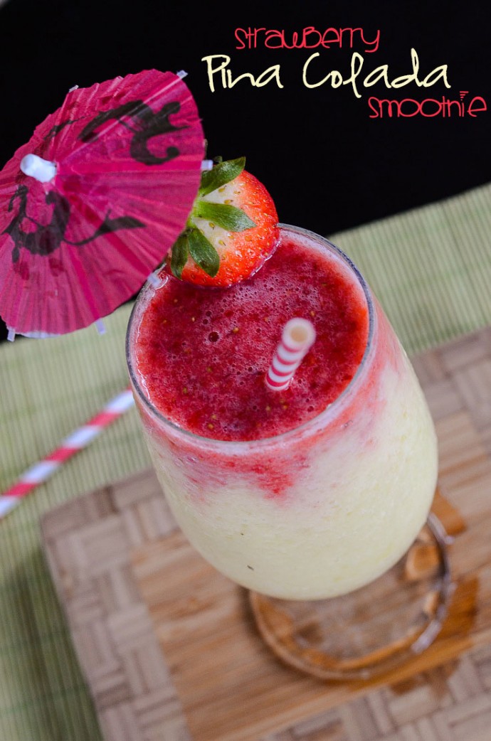 Strawberry Pina Colada Smoothie