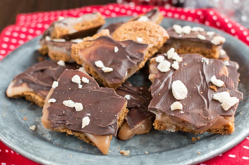 Microwave Gingerbread Toffee